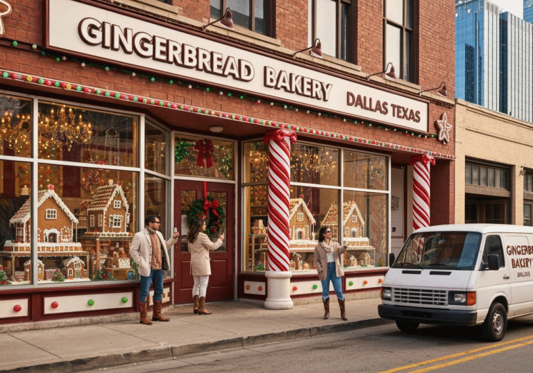 Dallas - Christmas Gingerbread house USA